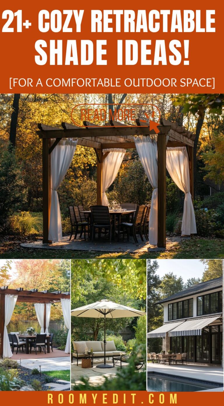 21+ Retractable Shade Ideas For Outdoor Spaces