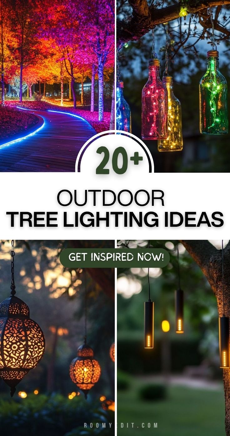 20+ Outdoor Tree Lighting Ideas: To Spark Magic At Night